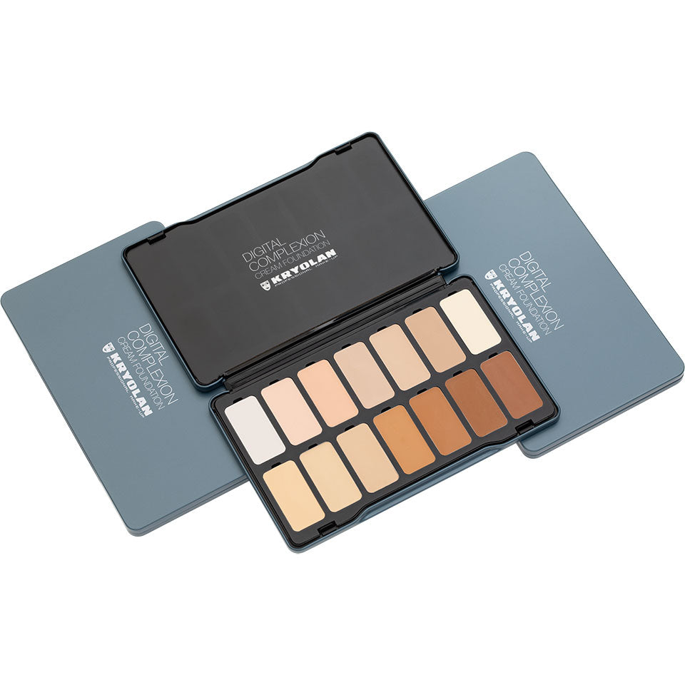Kryolan Digital Complexion Cream Foundation Palette (11008-00 ...